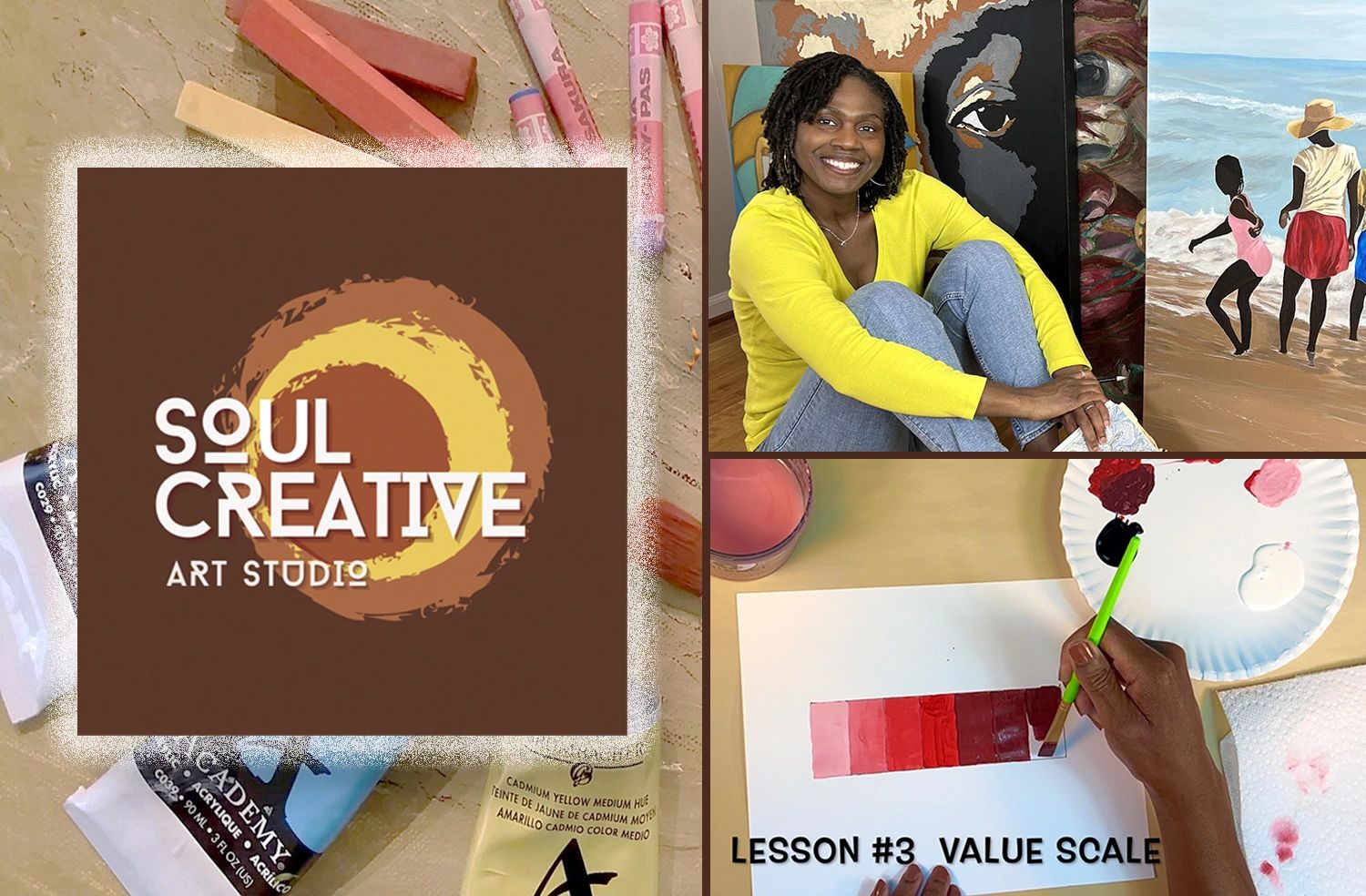 Art Instruction for All Levels | Soul Creative Art Studio